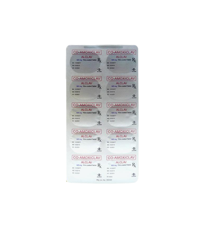 ACLAV-625 Co-Amoxiclav 625mg Film-Coated Tablet 1's price in the ...